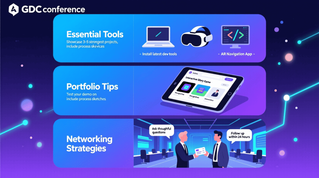 How to Prepare for GDC: Tools, Portfolio Tips, and Networking ...