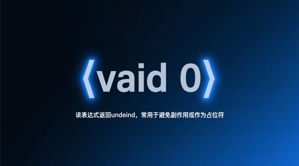 JavaScript void 0 – What It Means and When to Use It – PolyCode